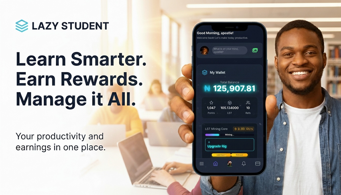 Lazy Student | Learn Smarter. Build Stronger.